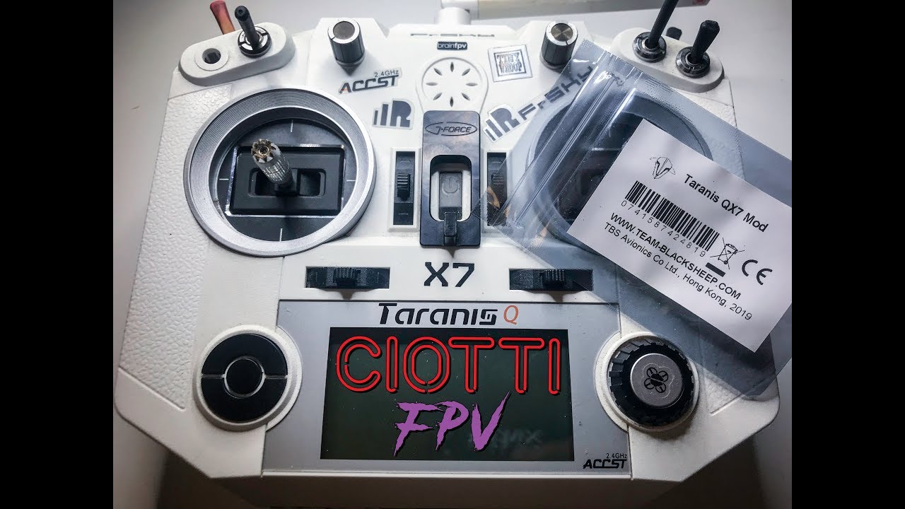 Crossfire Taranis QX7 Mod for MOAR BAUD RATE! - YouTube