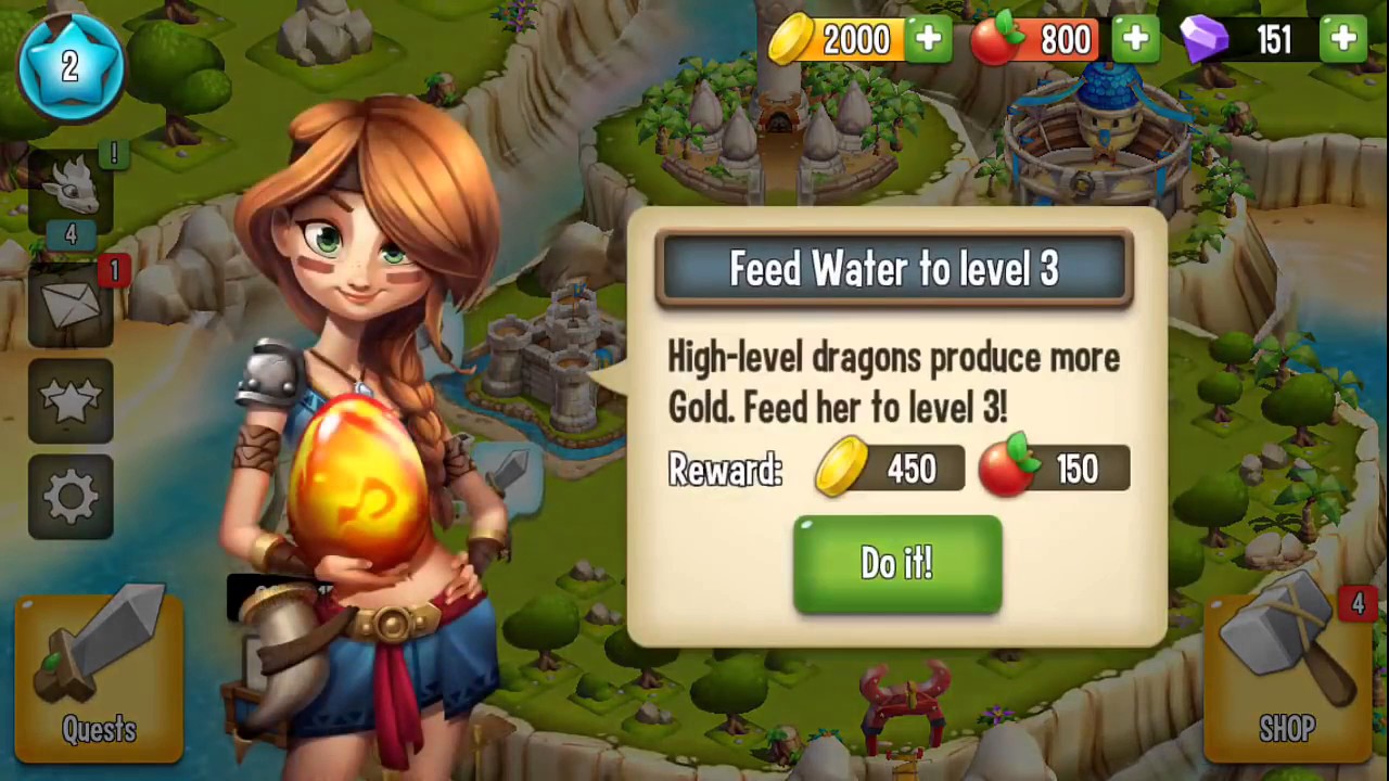 Dragon Stadium (By Social Point) Gameplay iOS & Android HD - YouTube