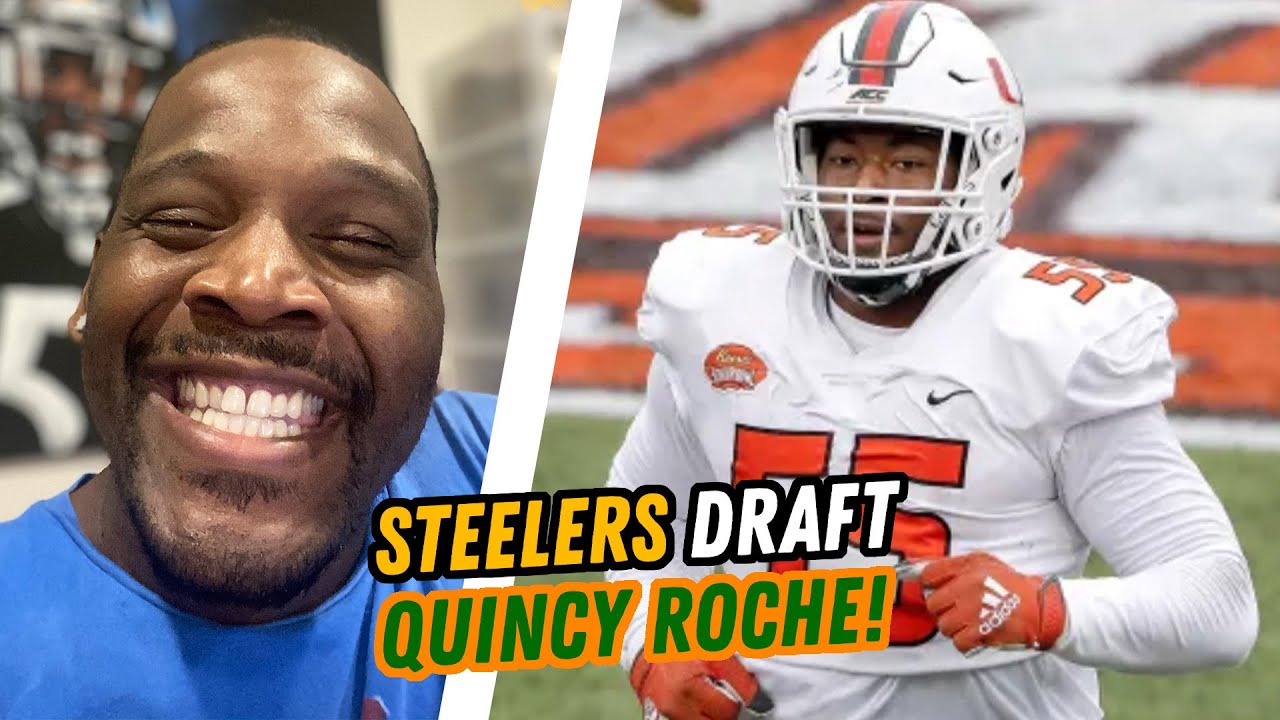 Pittsburgh Steelers Draft Quincy Roche At Pick 216! Arthur Moats ...