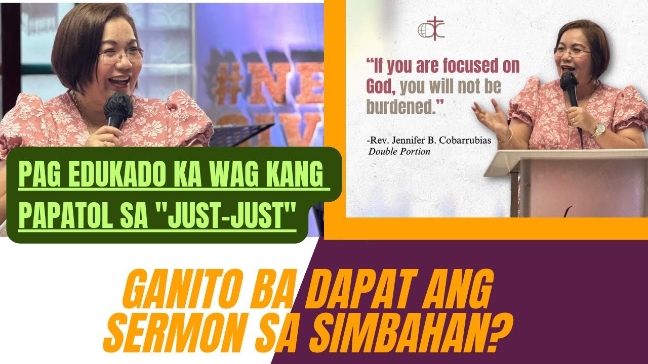 Ganito Ba Dapat Ang Sermon Ng Pastora)Pastor Sa Simbahan? - YouTube