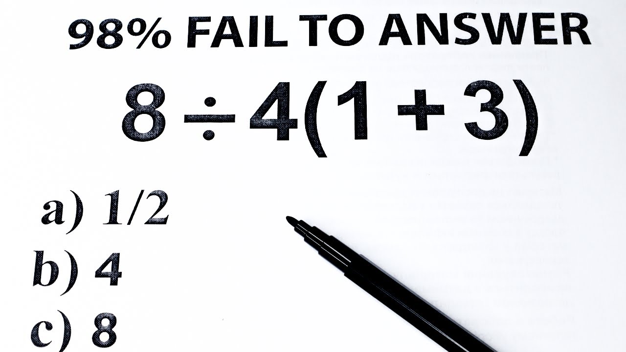 Many will think they did this RIGHT, but... | Order of Operations ...