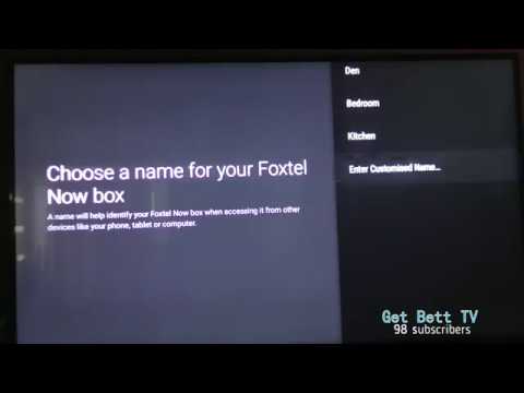 advanced settings on Foxtel now box - YouTube
