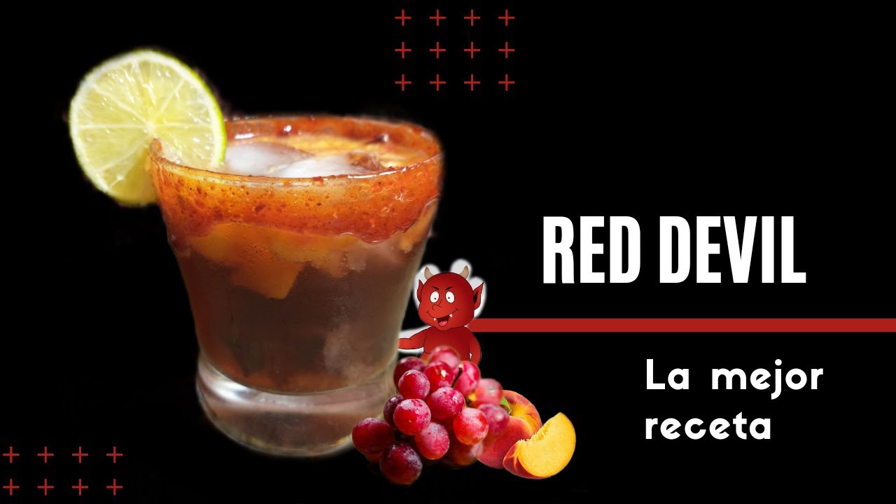 Cómo preparar la bebida RED DEVIL - YouTube