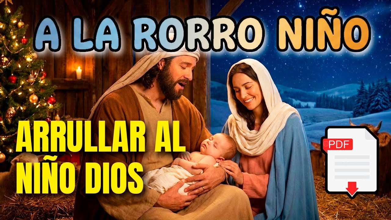 A LA RORRO NIÑO | ARRULLAR AL NIÑO DIOS | NAVIDAD