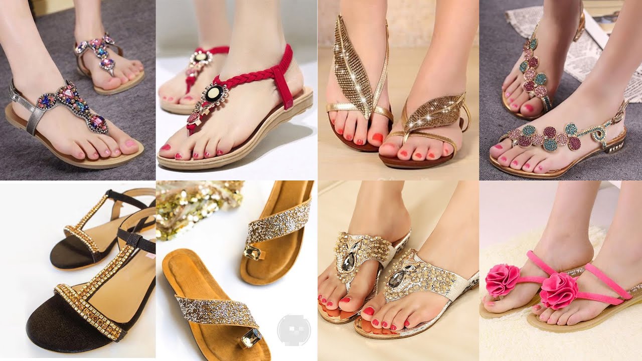 Sandal For Girls Latest Sandal Designs Trending Sandal Design Flat ...