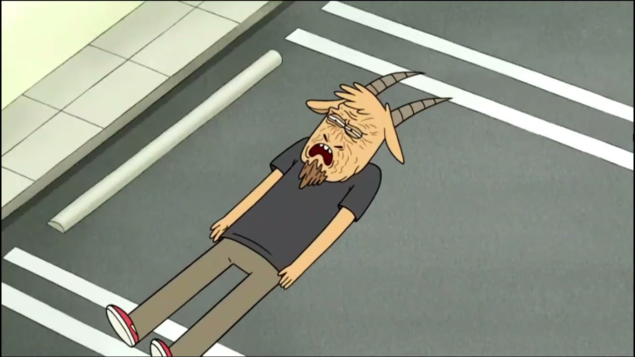 Thomas Regular Show Brain Freeze