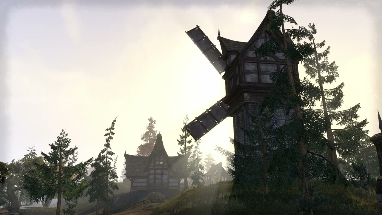 Windmill in Cyrodiil - The Elder Scrolls Ambience - YouTube