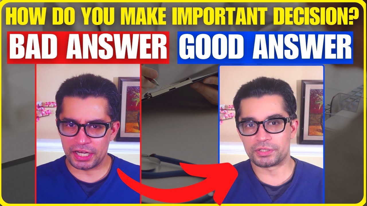 TRICKY Question SAMPLE ANSWER: How to Nail Decision-Making Questions in ...