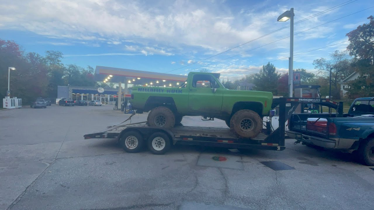 Getting nasty with the blazer Chevy 355 last race before big block ...