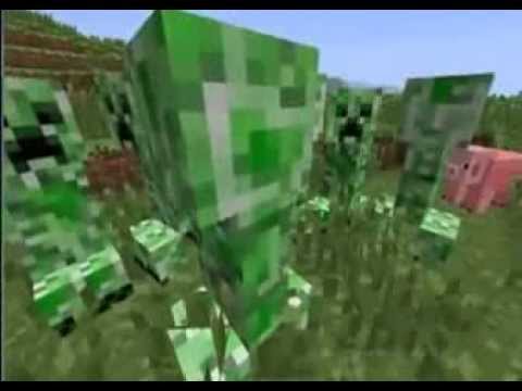 WHAT DOES THE CREEPER SAY (MINECRAFT PARODY) what dose the fox say ...