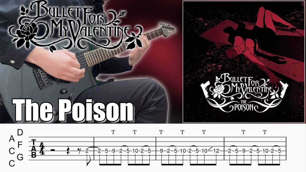 The Poison / Bullet For My Valentine (screen TAB | Guitar lesson) - YouTube