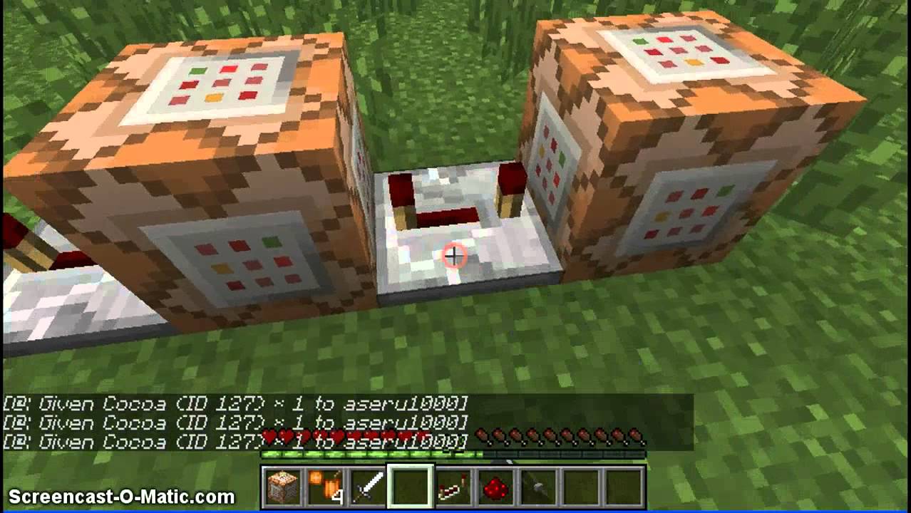 Minecraft Tutorial: Command Block/Xp Shop - YouTube
