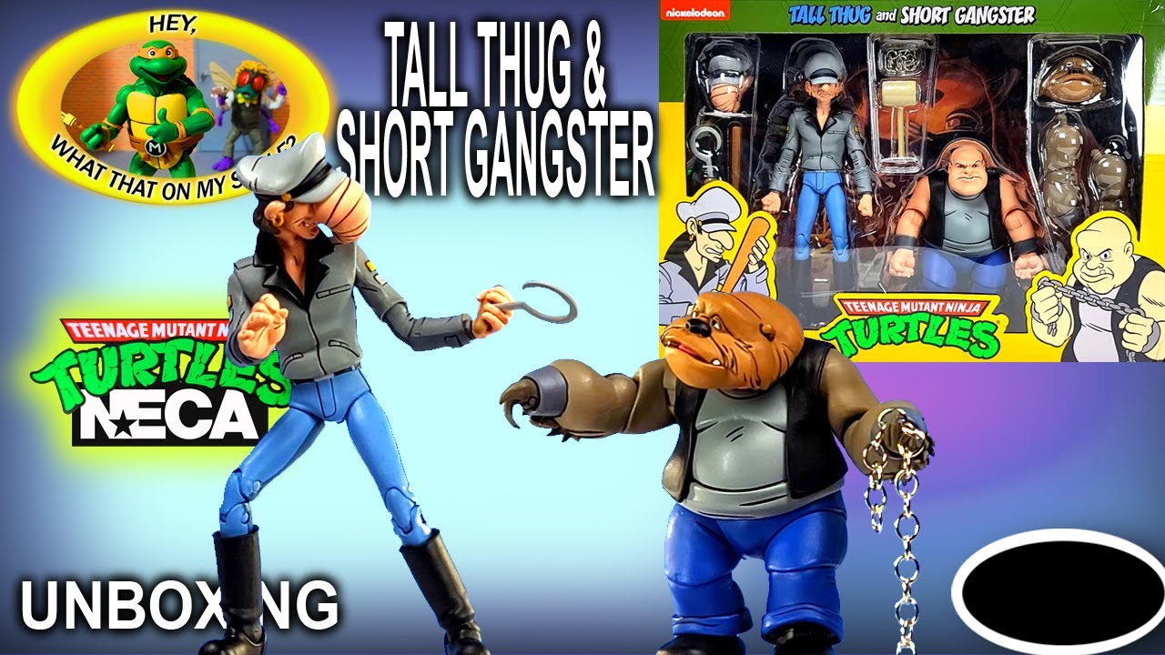 Unboxing NECA TMNT Tall Thug and Short Gangster - April 18th 2023 ...