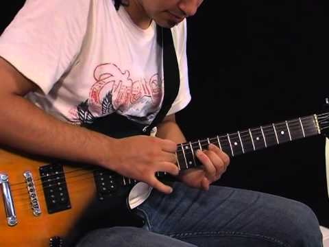 How to Tap with your Pick - Tapping Guitar Lesson - YouTube
