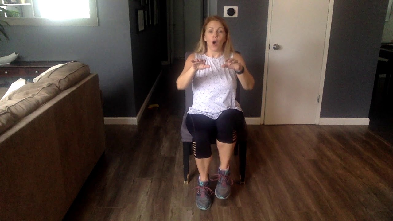 Chair Walk 15 min Half Mile - YouTube