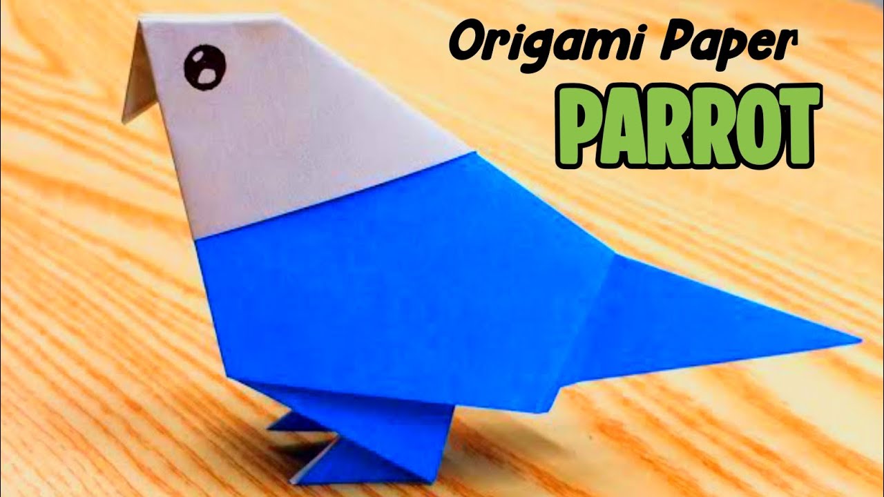 Parrot Origami Tutorial | Paper Parrot Origami Step By Step - YouTube