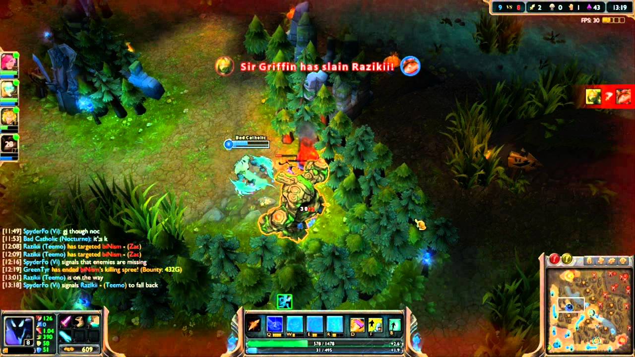 League of Legends Jungle Haunting Nocturne - THIS IS THE BEST GAME EVER ...