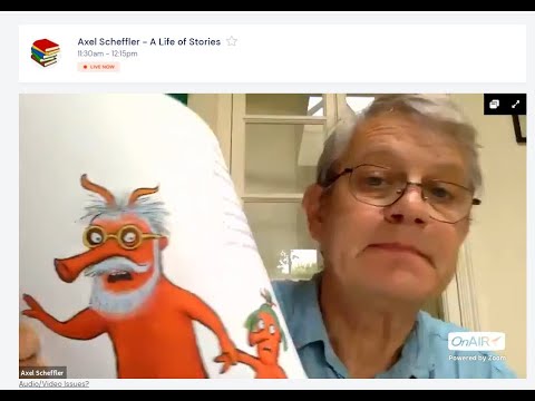 WATCH Axel Scheffler at BookTastic book Festival 2021 - YouTube