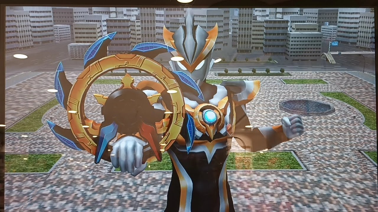 Ultraman Fusion Fight (R/B) V3 - R/B & Ginga vs King Galactron - YouTube