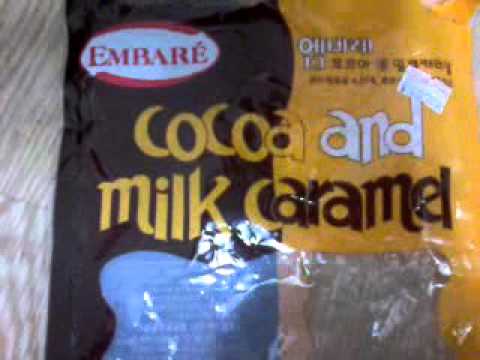 Embare -- Cocoa and Milk Caramel -- Candy Review - YouTube