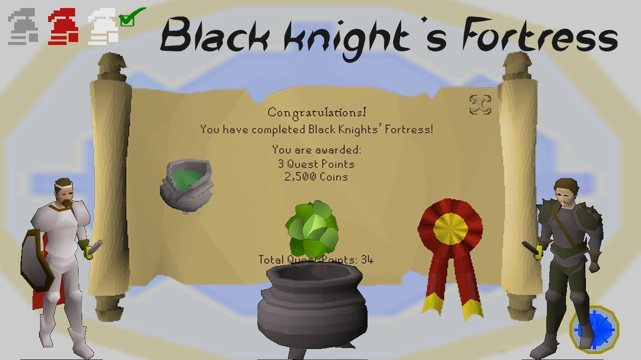 OSRS Black Knights Fortress Quest Guide | Ironman Approved - YouTube
