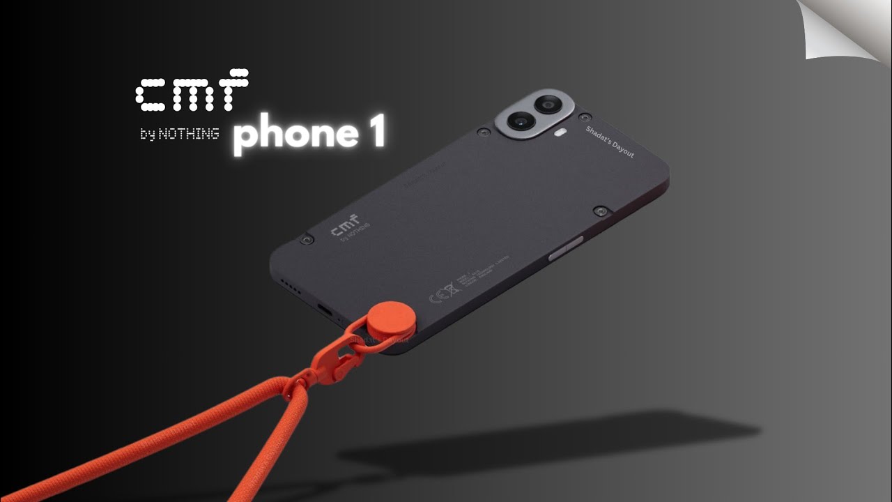 CMF phone 1 Official - Finally HERE It IS, FIRST LOOK! - YouTube