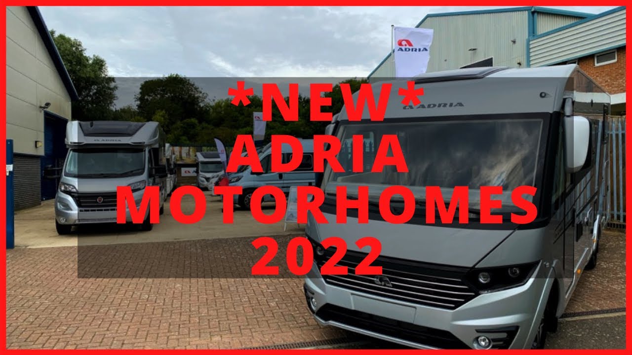 *NEW* Adria Motorhomes 2022 - YouTube