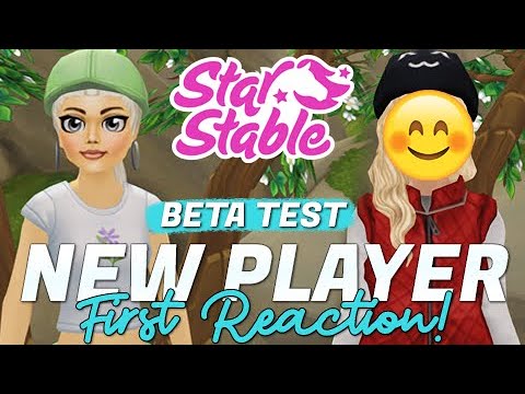 First Reaction | New Player Beta | Star Stable Online - YouTube