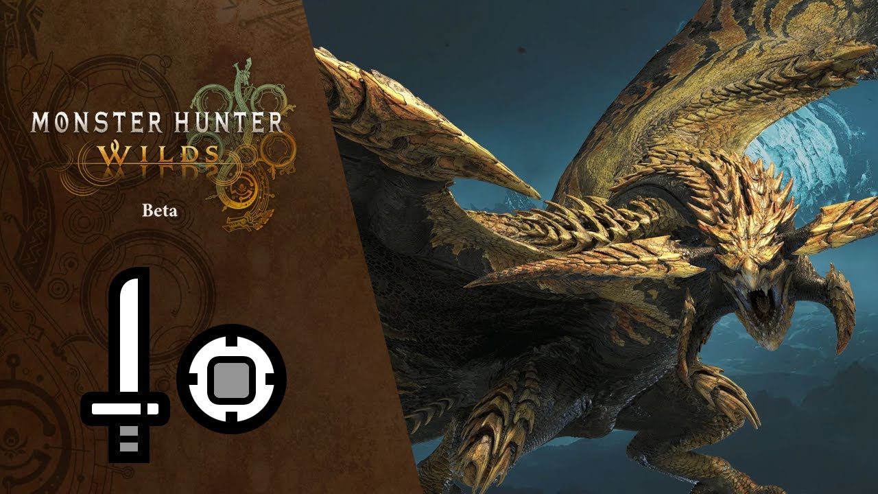 Monster Hunter Wilds Beta - Sword & Shield Solo vs Rey Dau - YouTube