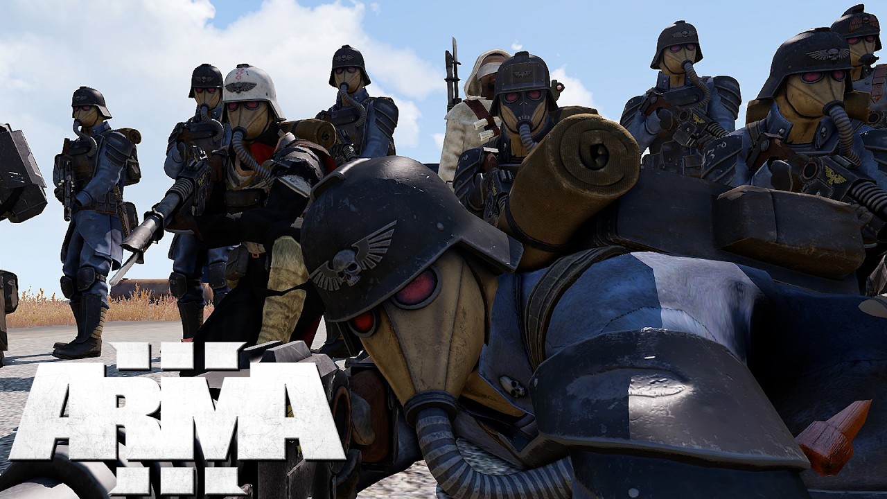 The Emperor's FINEST LAST STAND | Arma 3 WARHAMMER 40K Firefight - YouTube