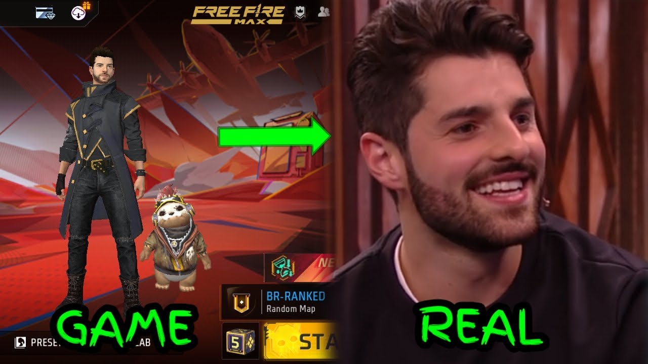 Free fire character real life | FF - YouTube