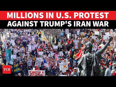 'REGIME CHANGE IN U.S.': Iran War Backfires On Trump; 8 Mn People Erupt In Revolt | No Kings Protest