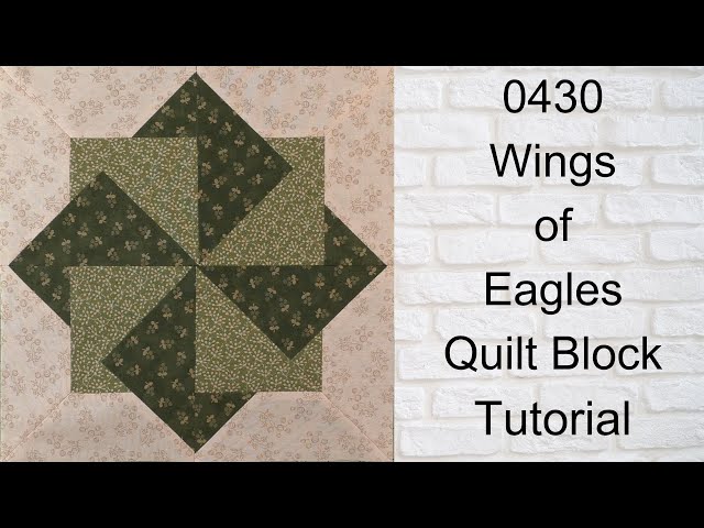 Eagle Quilt Pattern Simply HARPY EAGLE Quilt Block Pattern – Tomte