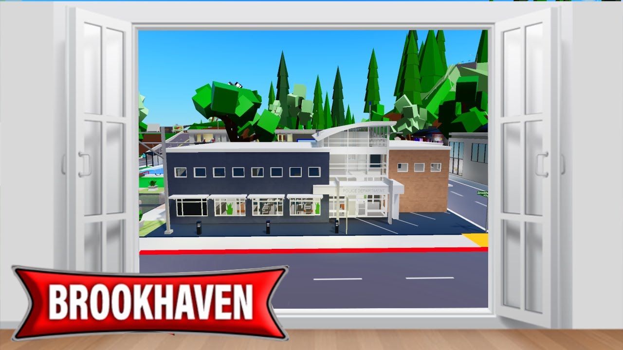 Will The Police Station Get A Modern Update To Brookhaven RP - YouTube