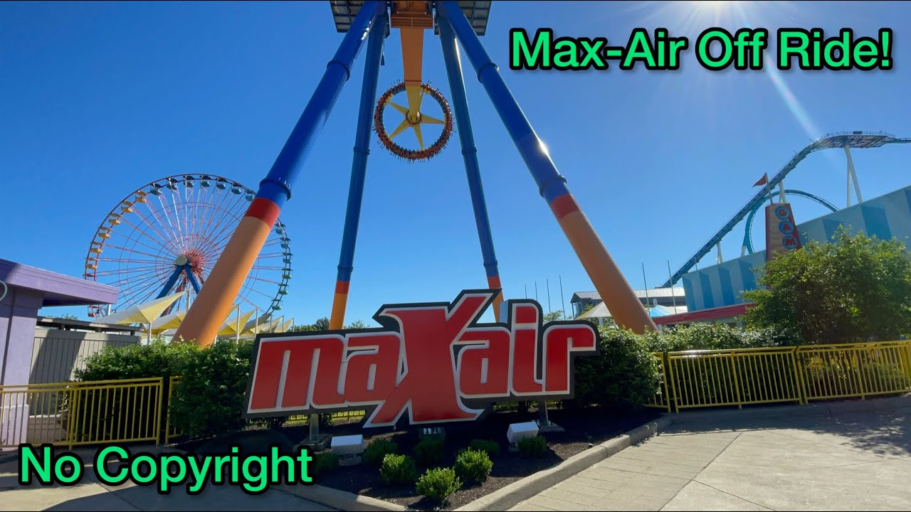 Max Air Cedar Point Off Ride Footage! (No Copyright) - YouTube