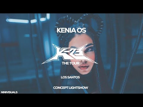 Kenia Os - Los Santos (K23 Tour: The Lightshow) - YouTube