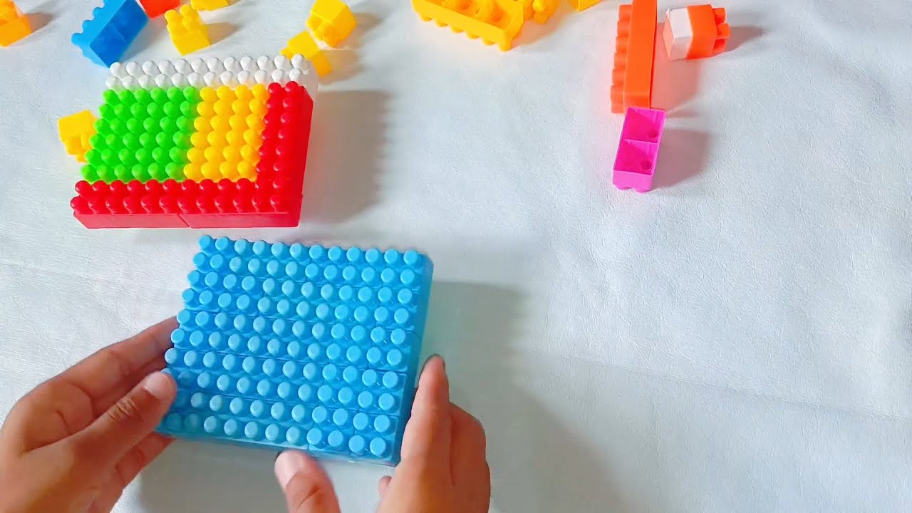 Satisfying diy ASMER table #legoblocks #blockuniverse #asmr #blocks - YouTube
