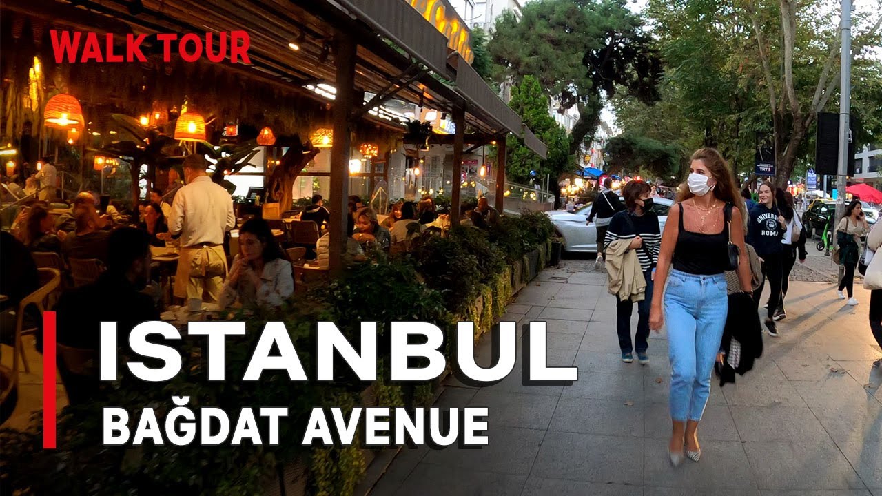 Istanbul Bagdat Avenue most luxurious ones in Istanbul Walking Tour | 5 ...