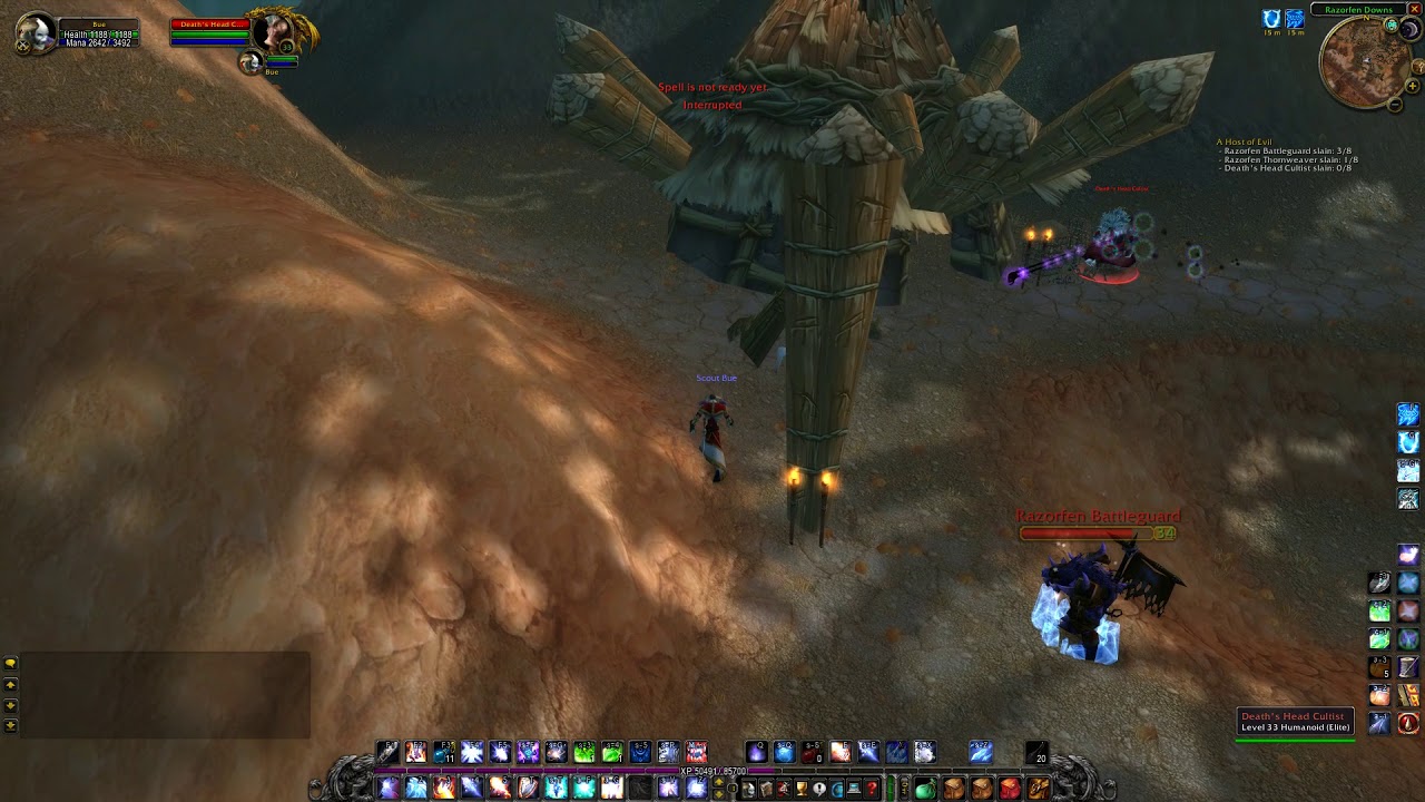 A Host Of Evil Wow Classic Quest Youtube