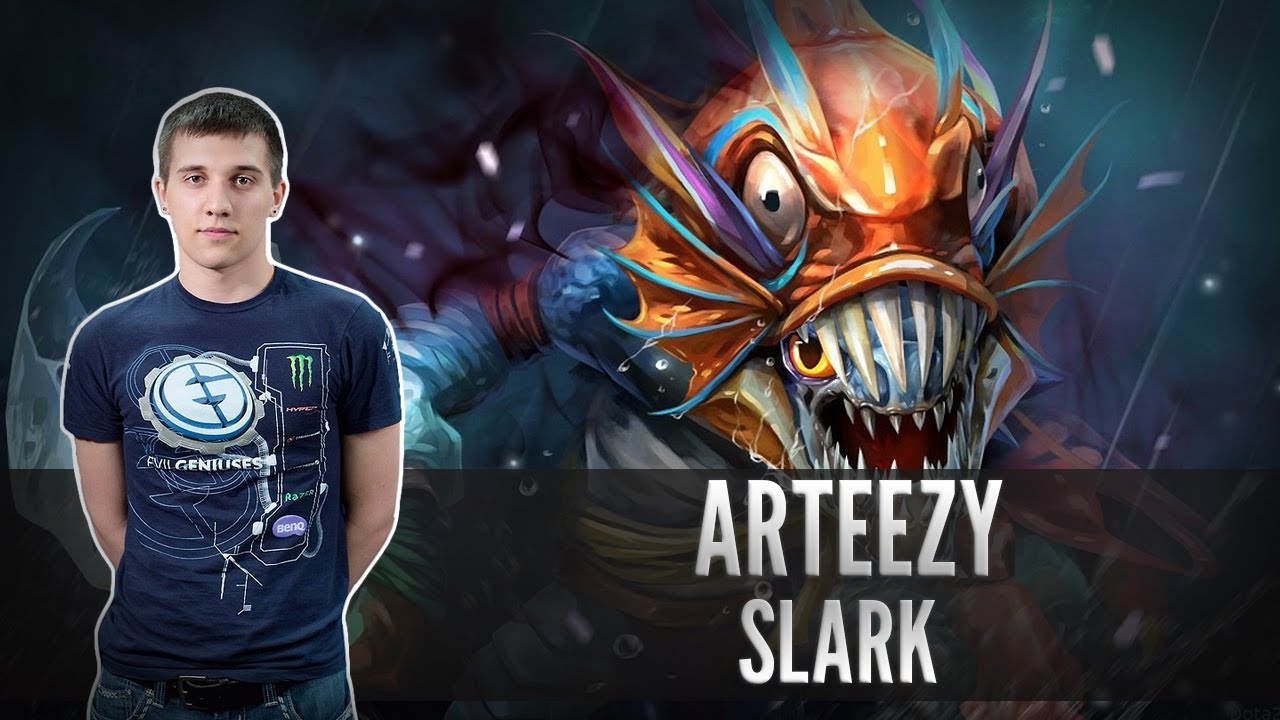 Team Secret Arteezy Slark gameplay - YouTube