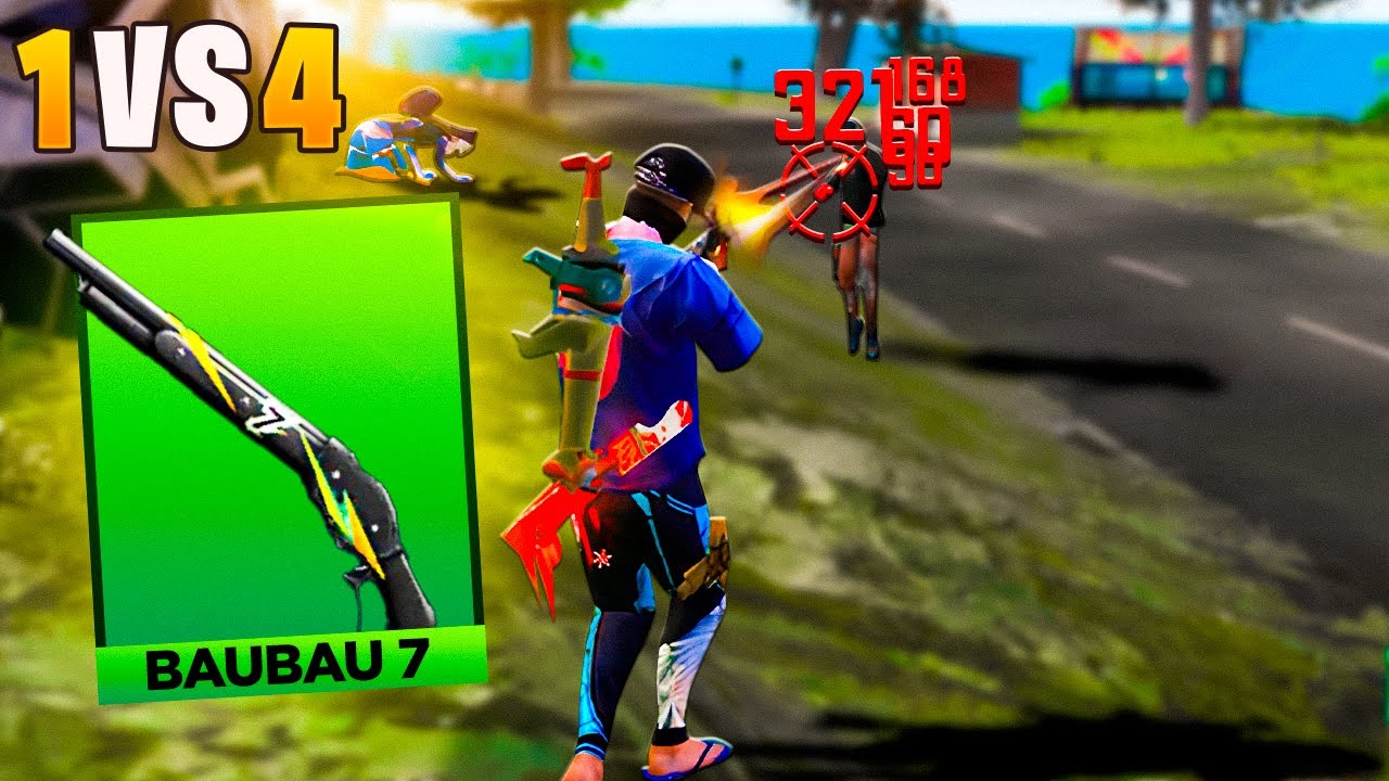 ISSO É O QUE A NOVA BAUBAU É CAPAZ DE FAZER SOLO VS SQUAD!! FREE FIRE ...