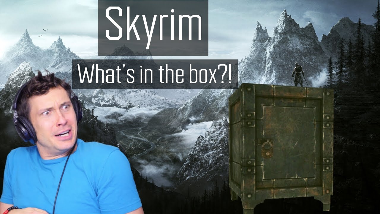 WHAT'S IN THE BOX?? | Skyrim 2020 - YouTube
