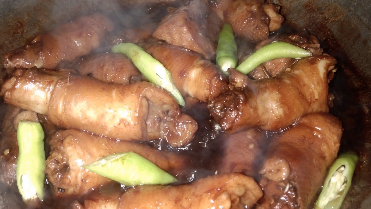 SPICY CHICKEN NECK/leeg ng manok/ quick and easy recipe ...