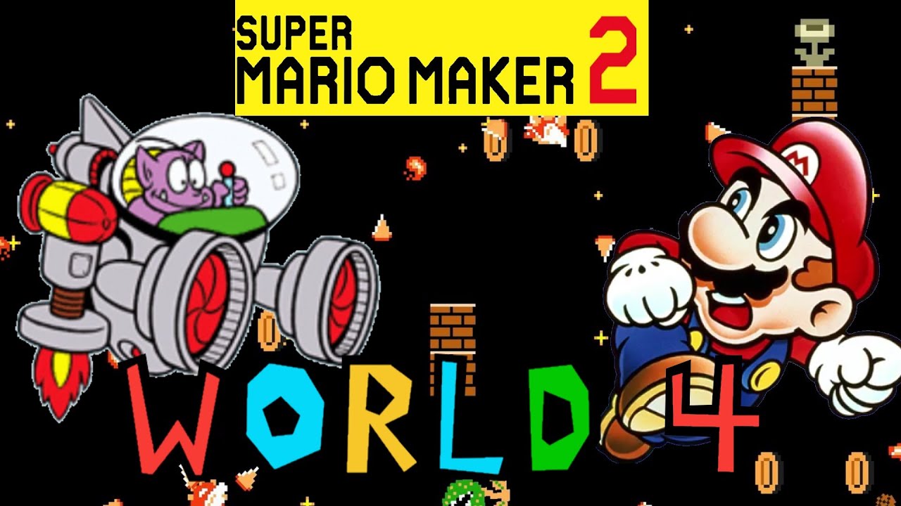 Super Mario Land: World 4 Remade in Super Mario Maker 2 - YouTube