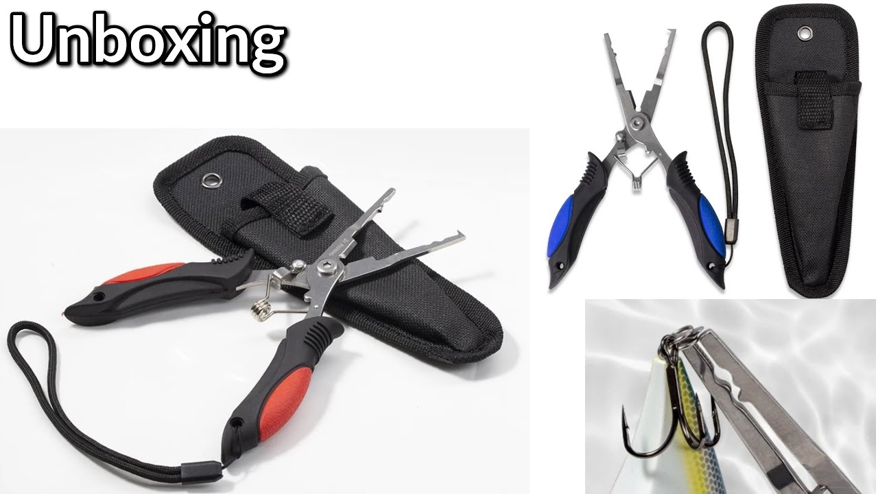 Get the BEST Fishing Plier | Fishing Lure Scissor, Braid Line, Lure ...