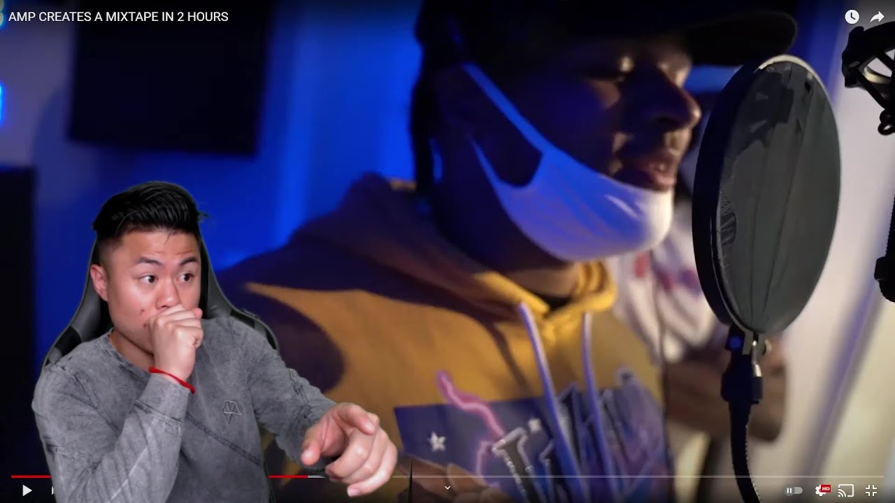 AMP IMPRESSED ME! REACTING TO AMP CREATES A MIXTAPE IN 2 HOURS! - YouTube