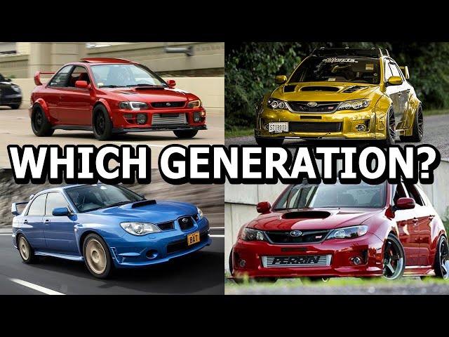 Subaru Impreza Generations