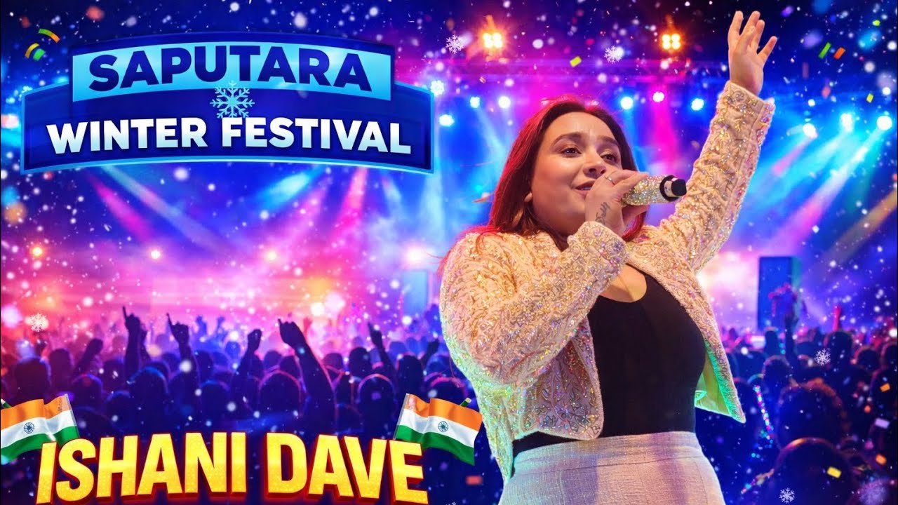Saputara vinter festival 🥰 || Ishani dave singer - YouTube