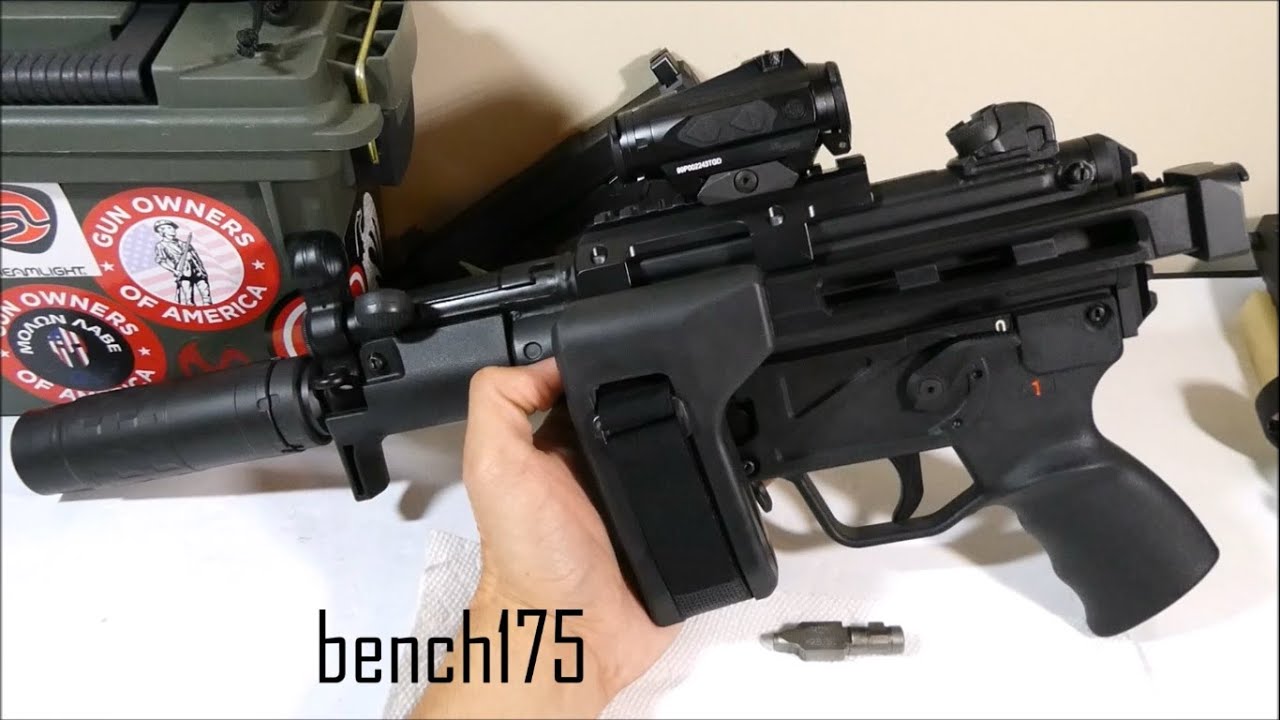 AP5-P 80 degree Locking Piece Update and Magpul ESK levers Review - YouTube