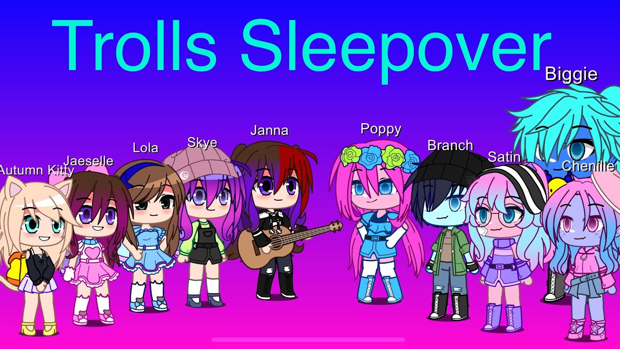 TSPA || episode 28 || Trolls Sleepover Gacha Club - YouTube